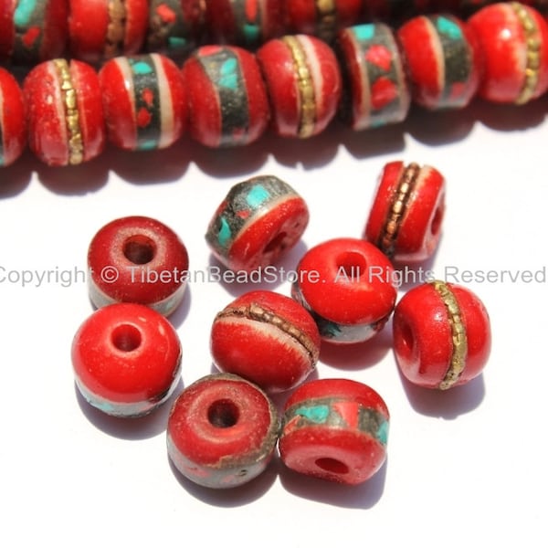 Inlaid Beads - Etsy