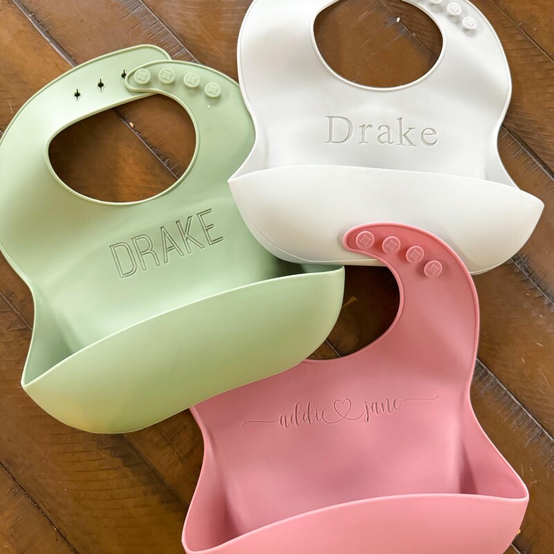 Personalized Bibs - Etsy