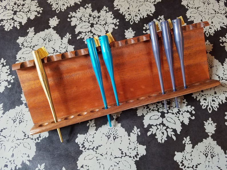 Fancy Aluminum Oblique Pen Holders - Etsy