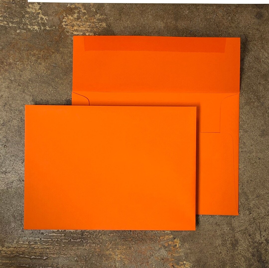 Calligrapher's Dream Envelopes - Juicy Orange - A7 - 10/pack - Etsy