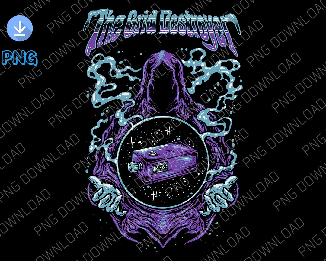 The Grid Destroyer File Png Dowload - Etsy