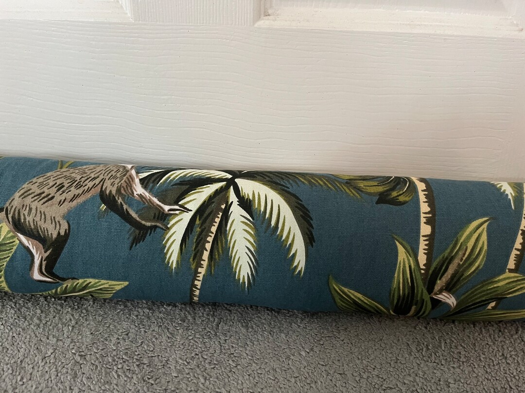 Handmade Jungle Monkey Draught Excluder | Filled Door Draft Stopper ...