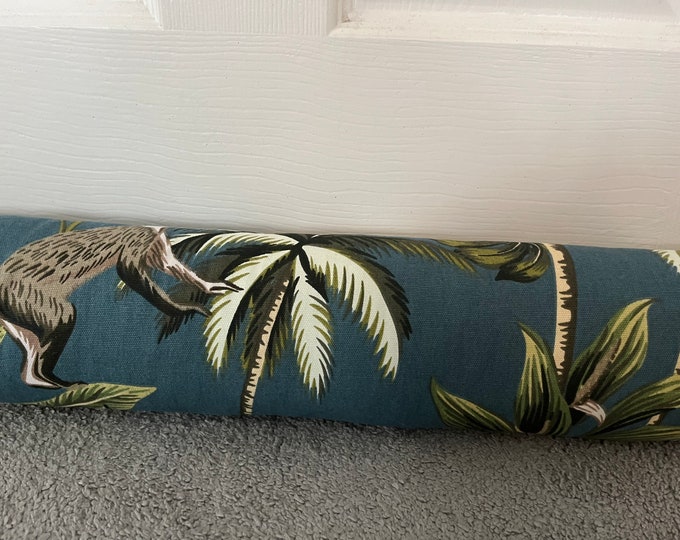 Handmade Jungle Monkey Draught Excluder | Filled Door Draft Stopper ...
