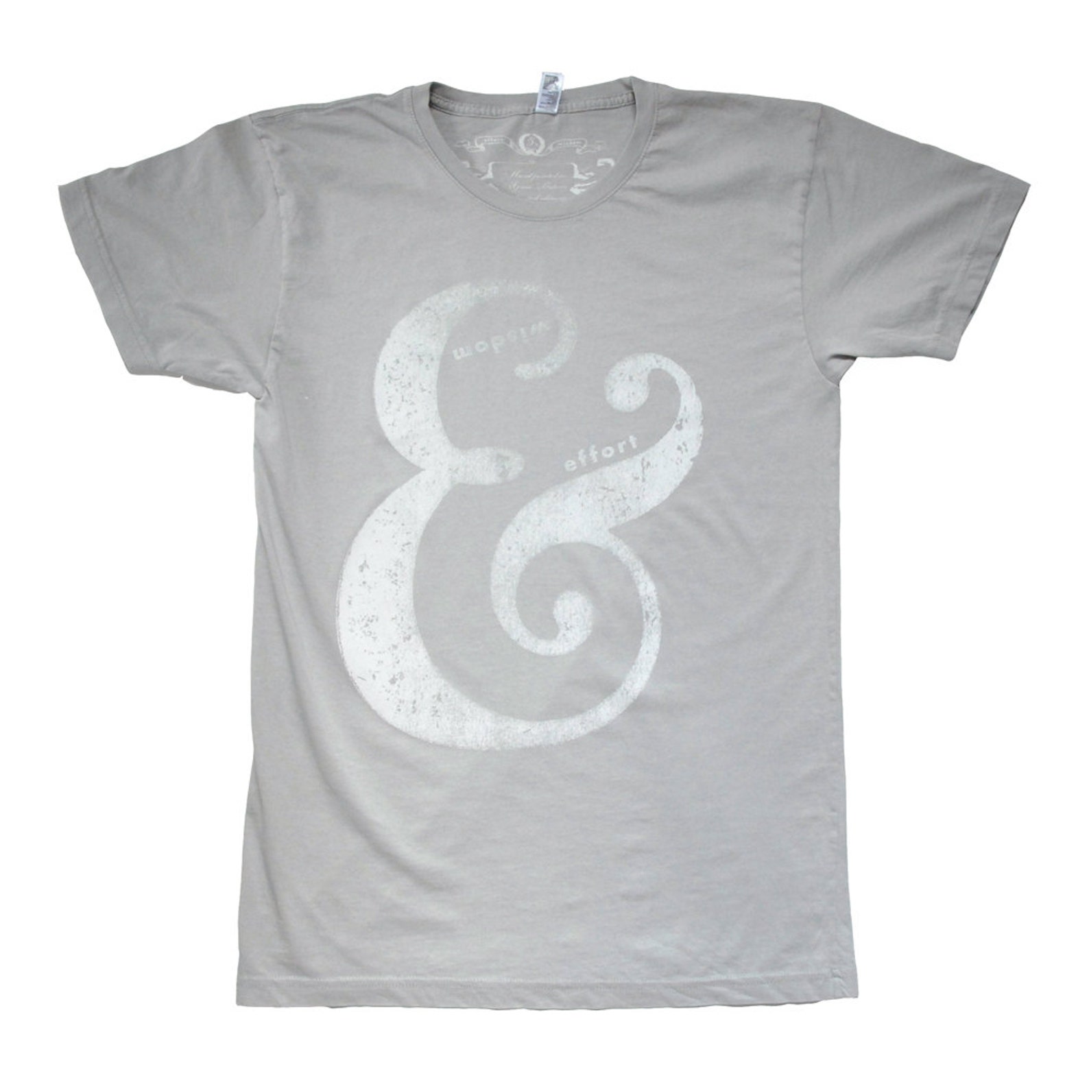 EFFORT & WISDOM Hand Screen Printed T-shirt - Etsy