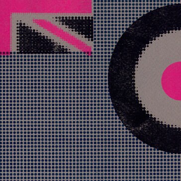 3 Colour Riso Halftone MOD Flags Using Pink, Blue and Black Inks - Etsy