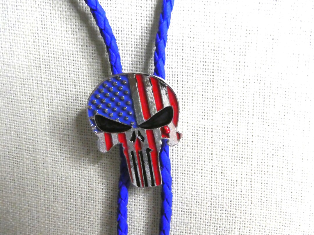 Bolo Tie; Neckwear; Skull - Etsy