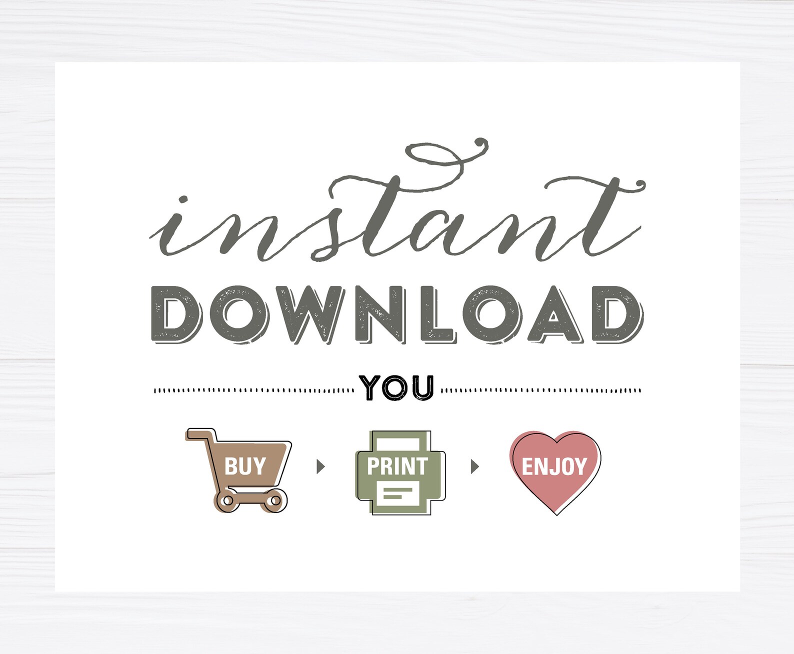 Amazon Themed Thank You Card Perfect for Attaching a Gift - Etsy