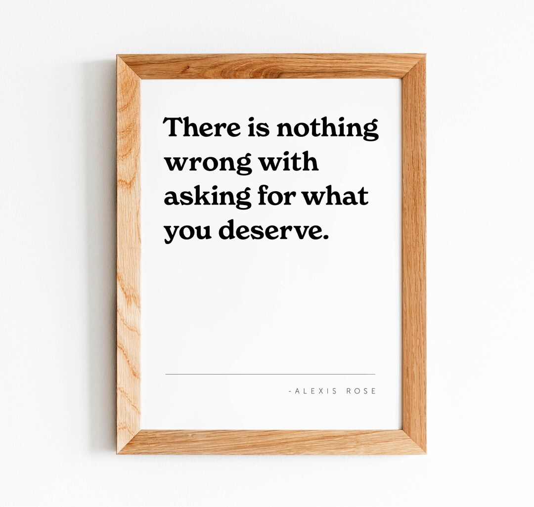 Alexis Rose Quote, Schitt's Creek Fan Gift, Quote for Home, Quote for ...