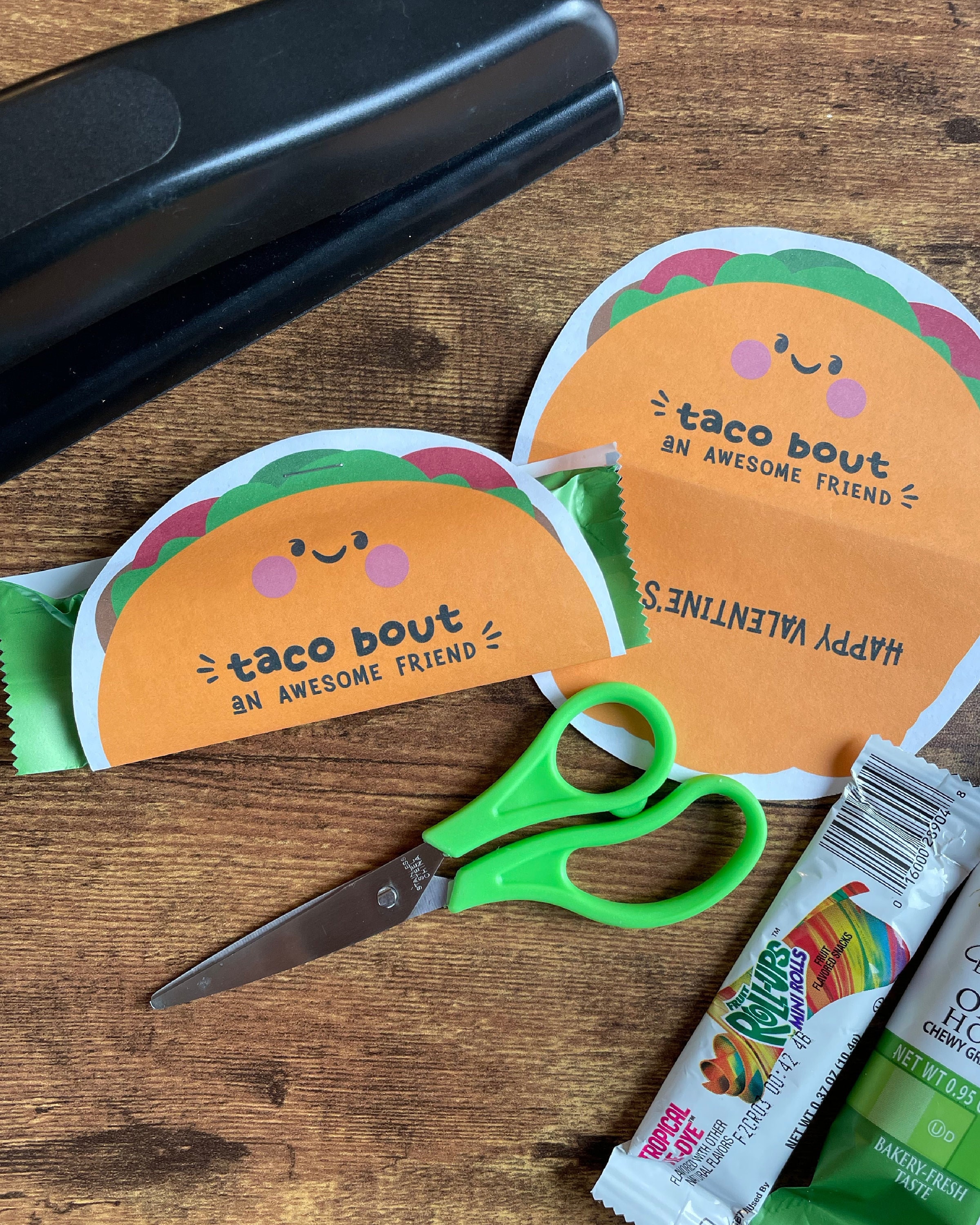 Taco Bout an Awesome Friend, Kids Valentines, Funny Treat for Kids to ...