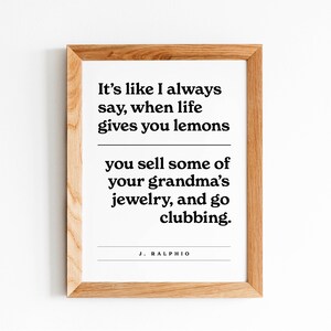 Parks and Recreation Quote Prints Set of 3 Quotes, Tom Haverford, Donna ...