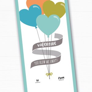 Sucker Valentine, Bubble Valentine, You Blow Me Away, Cute, Clever Fun ...