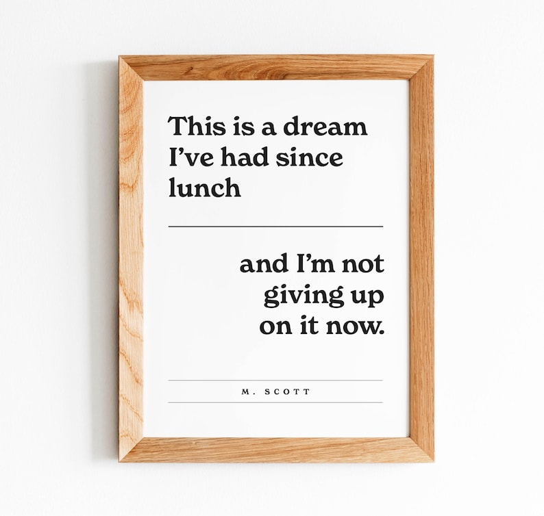 Michael Scott Quote, the Office, Funny Office Art, Modern Style, Best ...