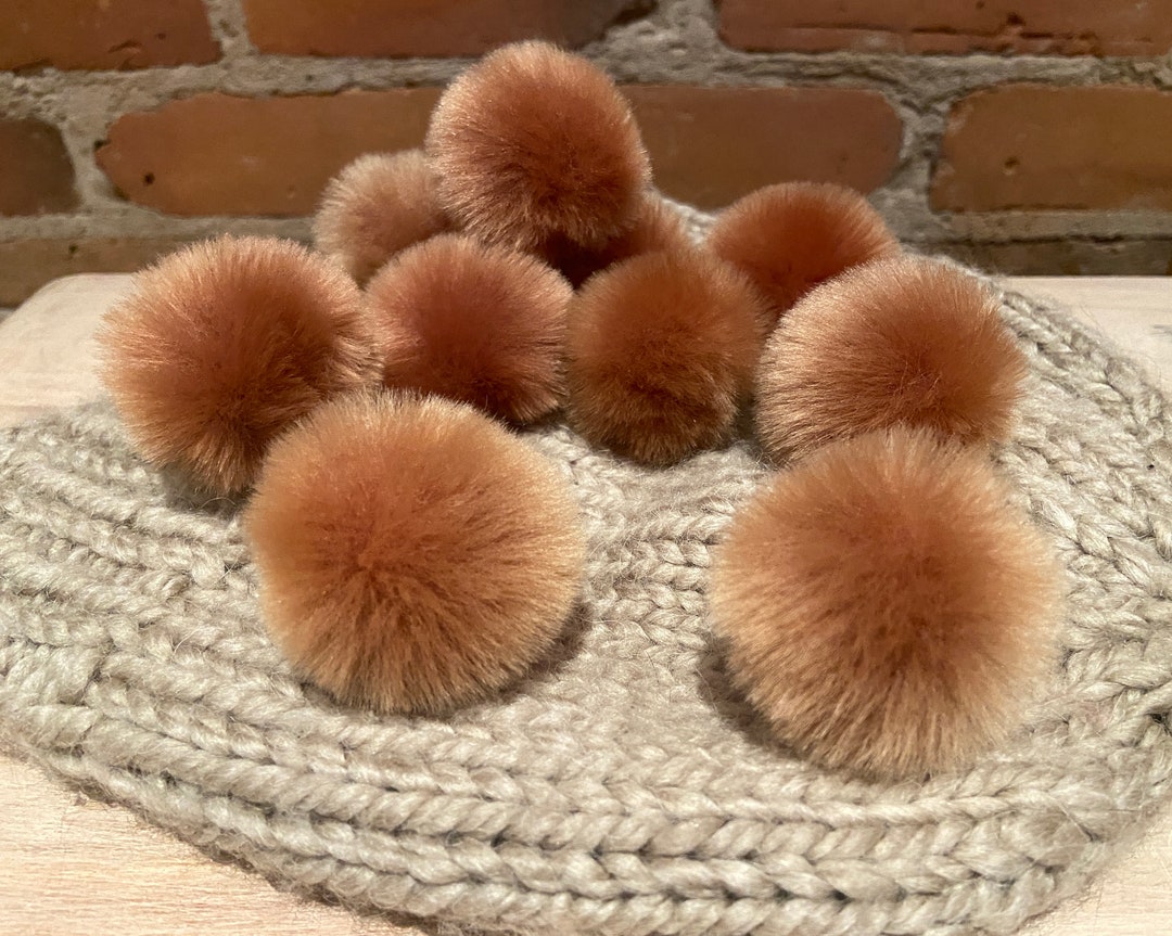 Mini Pom Poms for Crafts, Scarves, Baby Booties, Small Applique Pom ...