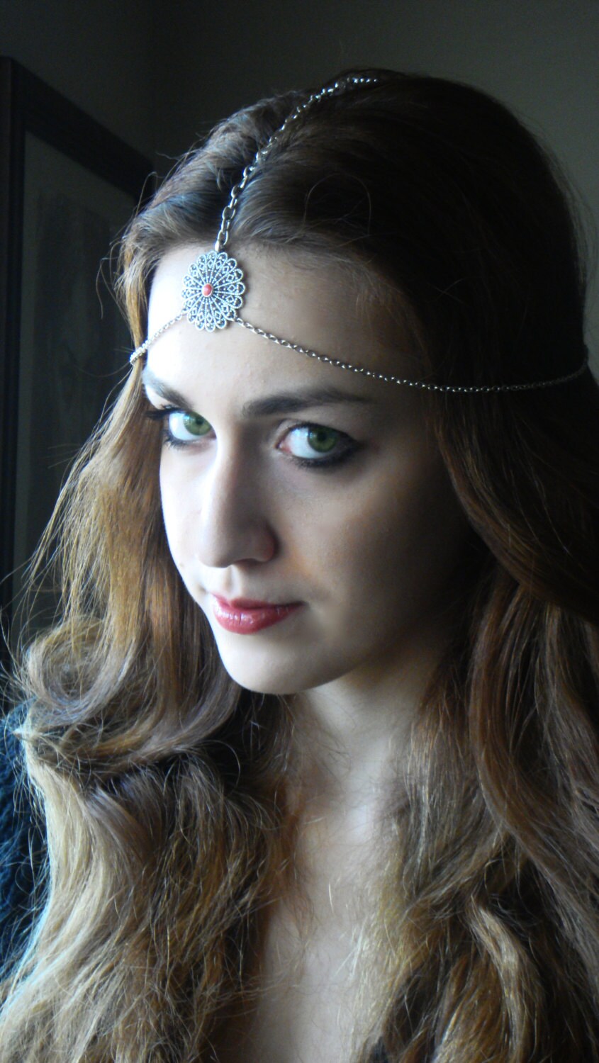 CHAIN HEADPIECE Head Chain Vintage Head Chain Headdress - Etsy