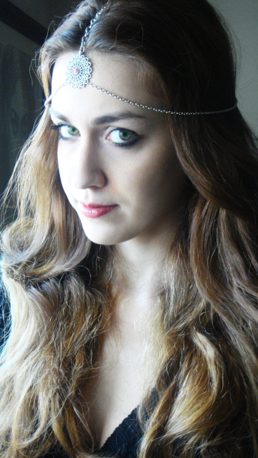 CHAIN HEADPIECE Head Chain Vintage Head Chain Headdress - Etsy