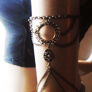 Chain Armlet Shoulder Armor, Chain Shoulder Jewelry, Shoulder Chain ...