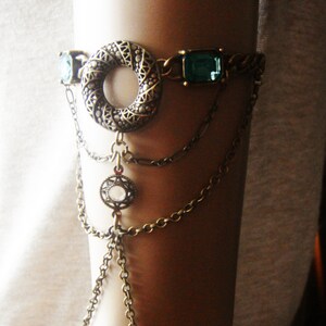 Chain Armlet Shoulder Armor, Chain Shoulder Jewelry, Shoulder Piece ...