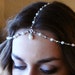 Bohemian Silver Pearl Head Chain Headpiece Vintage Head - Etsy