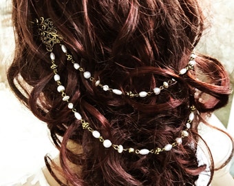 Wedding Head Chain - Etsy