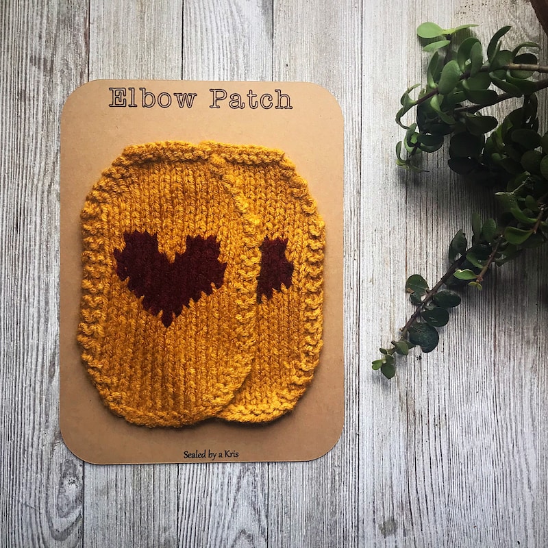 Heart Elbow Patch - Etsy