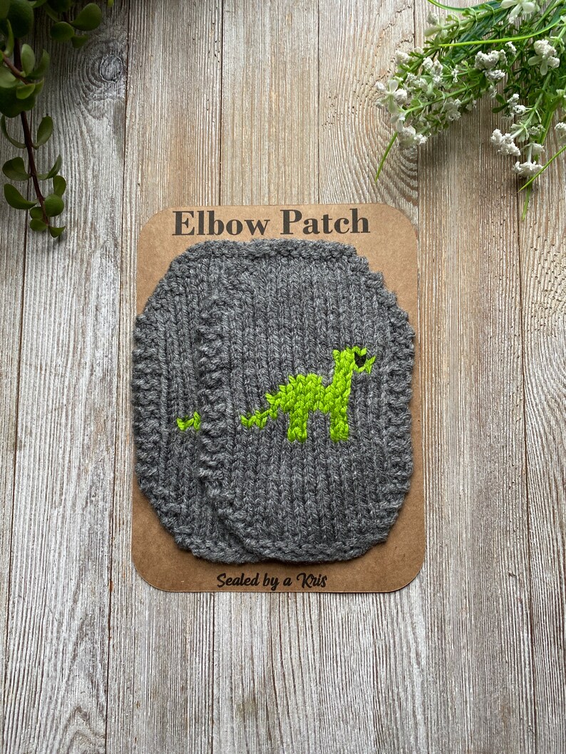 Dino Elbow Patches Patch Elbow Patches Dinosaur Patch - Etsy