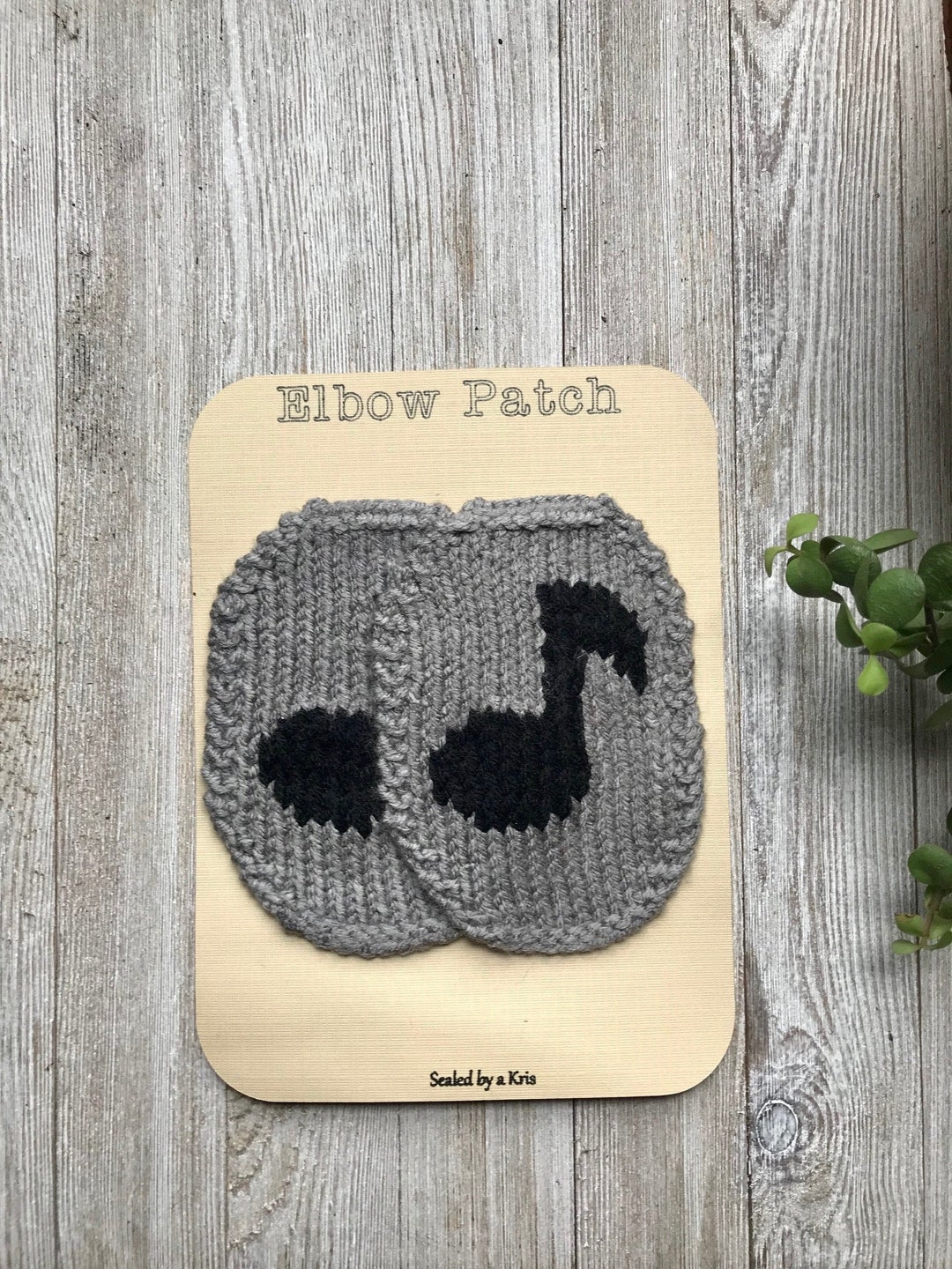 Elbow Patches, Music Notes, Music Patch, Patches, Sew on Patches, Hand ...