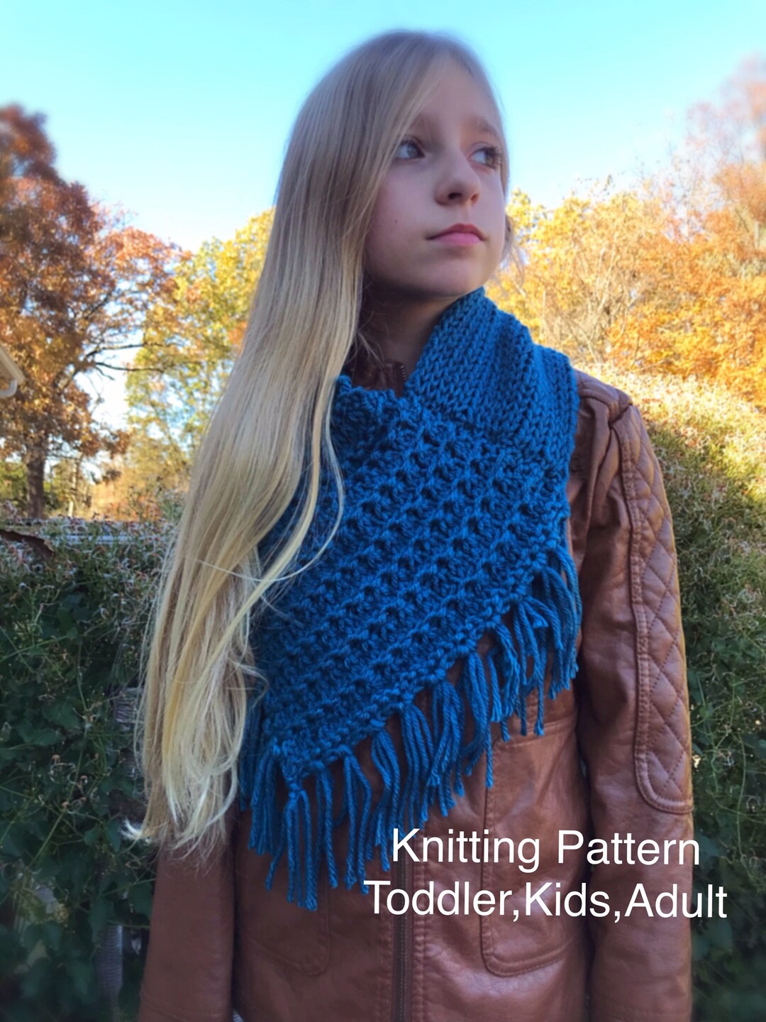 Bulky Knit Cowl Pattern: Easy Neck Warmer (PDF Pattern) - Etsy