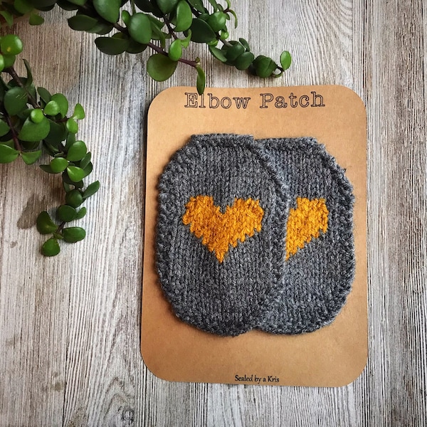 Heart Elbow Patch - Etsy