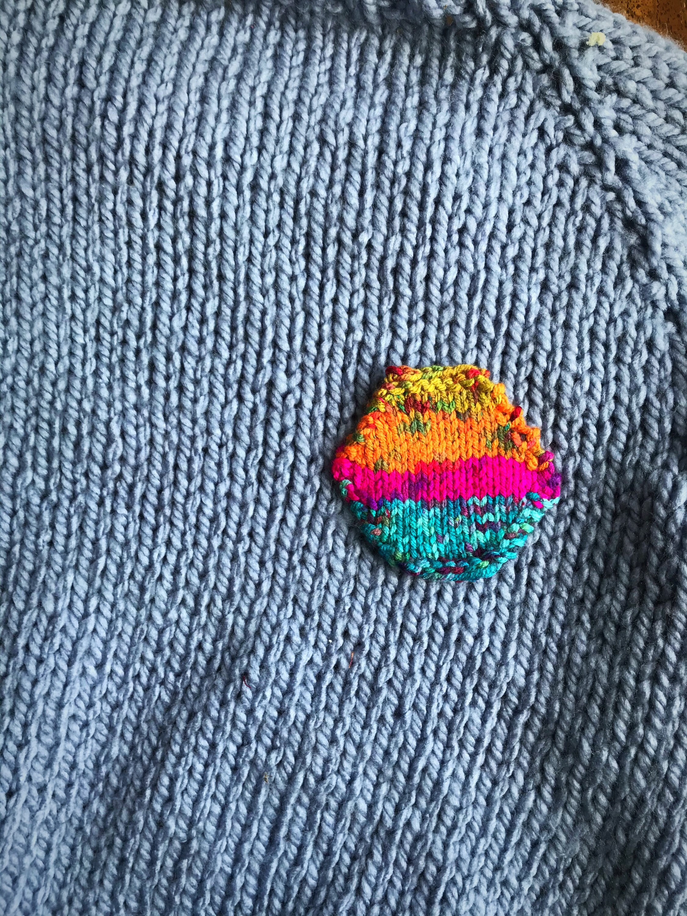 Hexagon Patchelbow Patches Sweater Patch Hand Knit Patch | Etsy