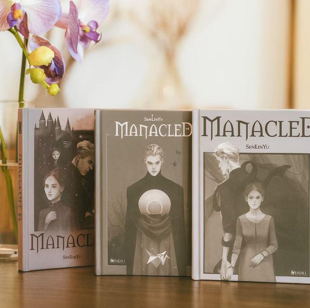 Manacled Collector's Edition 3-volume Set, Manacled Book Novel, Magic ...