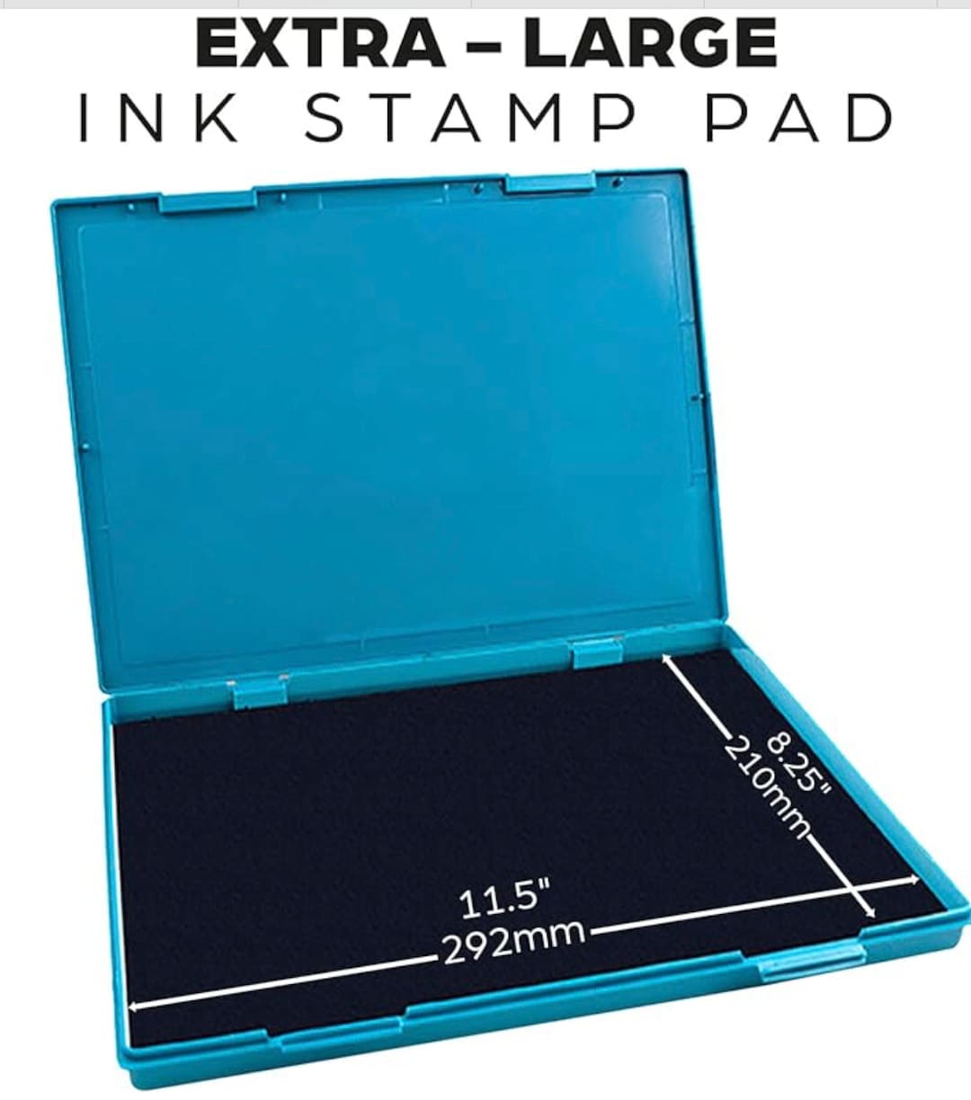 Pad 8.25 X 11.5 Industrial Felt Pad Oversized Ink Pad for Your Rubber ...
