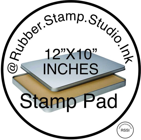 Oversized Extra Large Stamp Pad Size: 9-1/2 X | Etsy