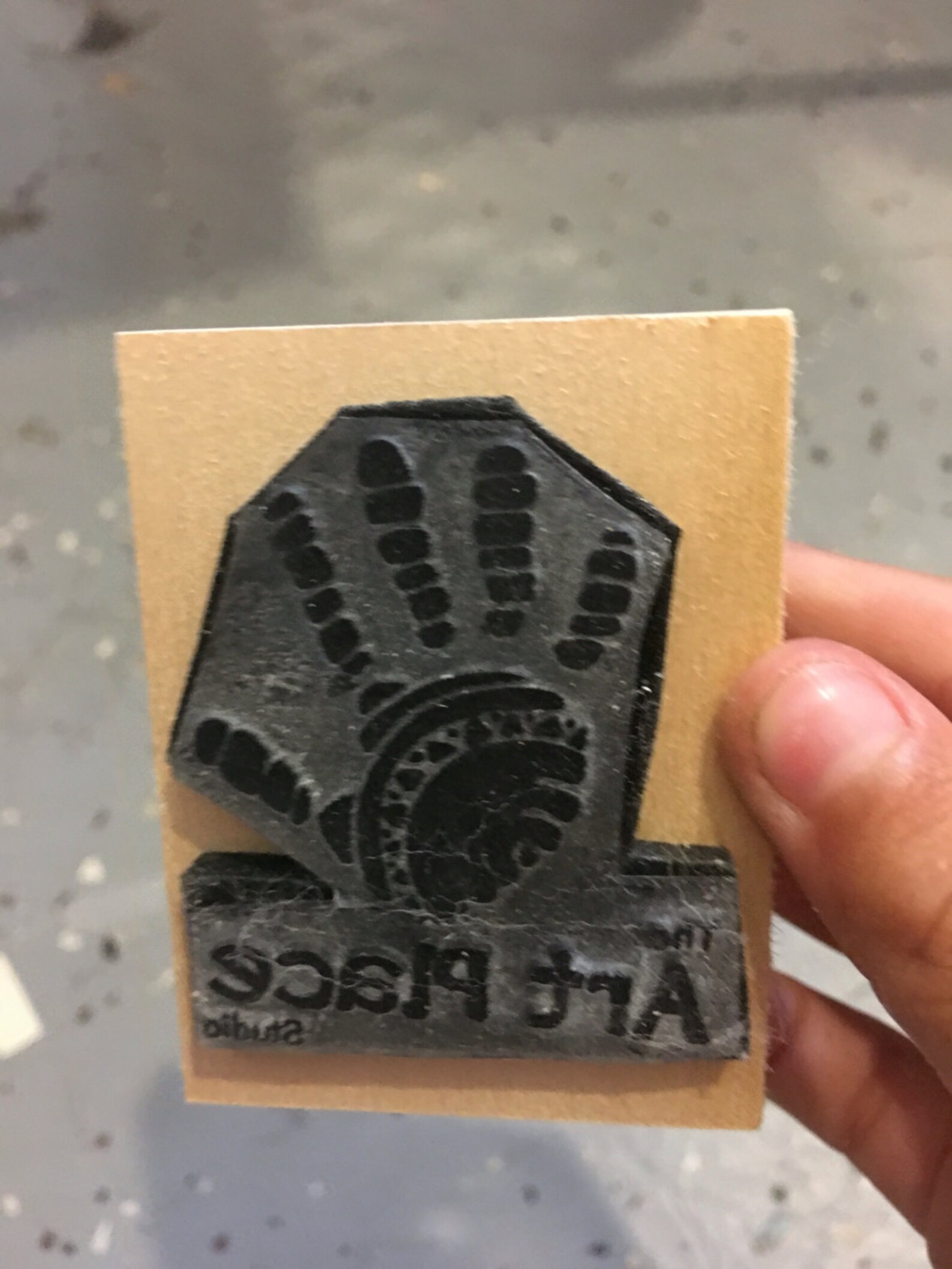 Custom 2 Inch Rubber Stamp Made to Order Artwork & | Etsy