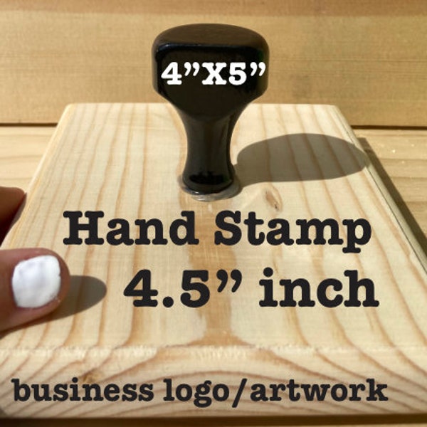 Custom Rubber Stamp 4 Round - Etsy