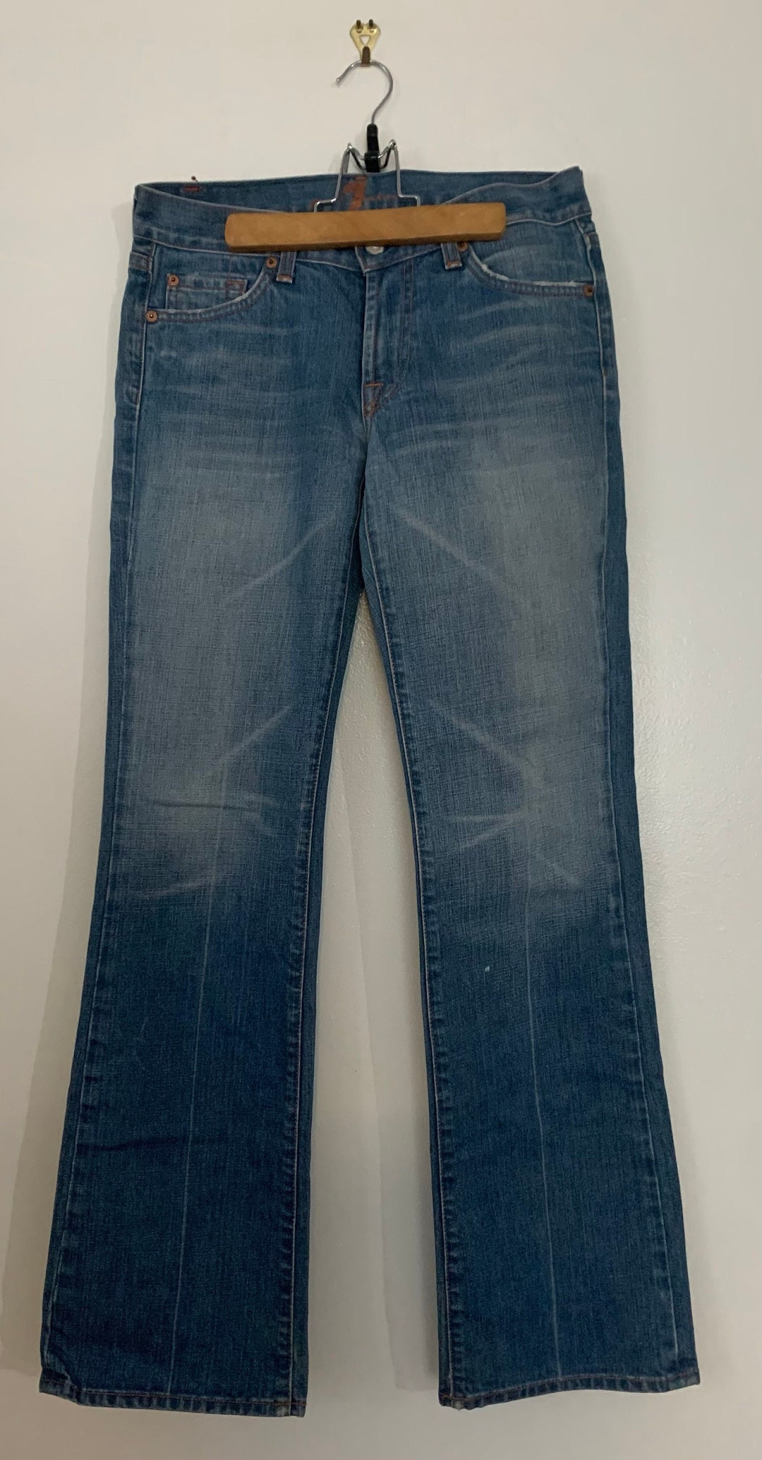 YK2 Vintage Blue Jeans - Etsy