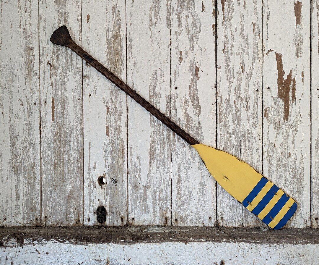 Canoe Paddle Custom Finished Minocqua Edition Hand Finished and Painted ...