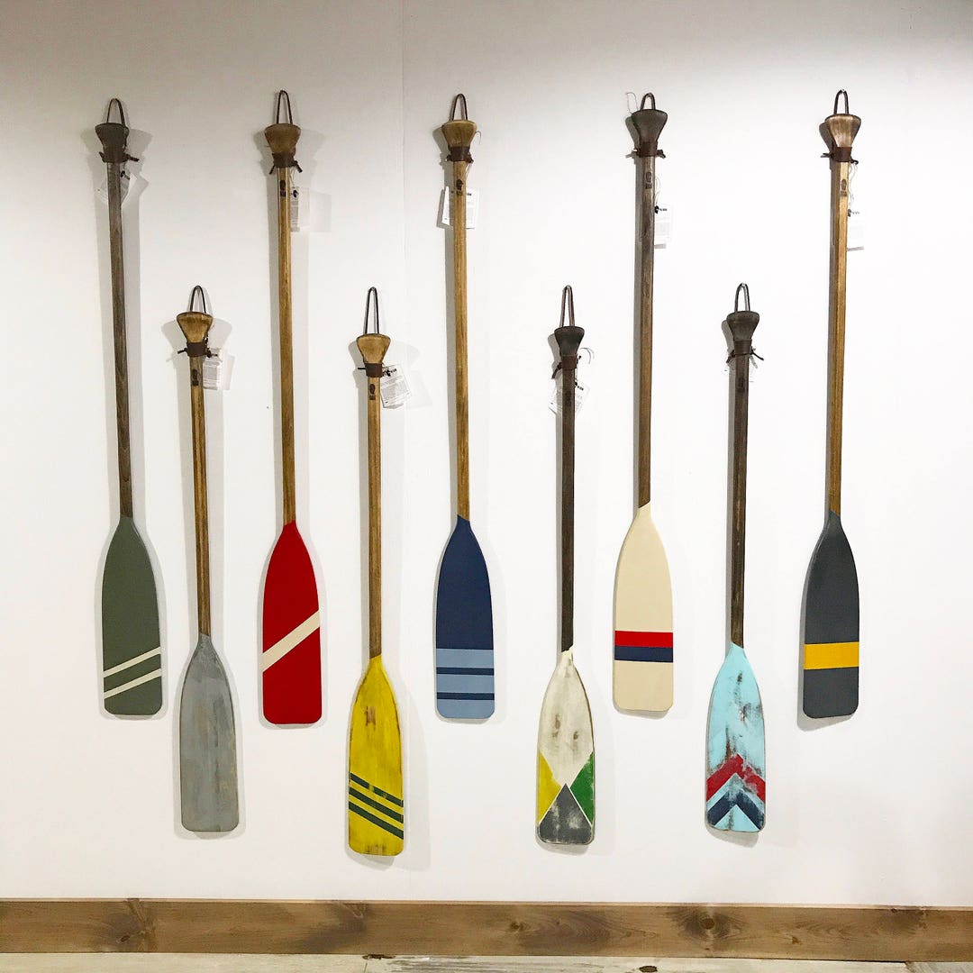 Pair of Canoe Paddles, Canoe Paddles Boats, Birthday Gift - House ...