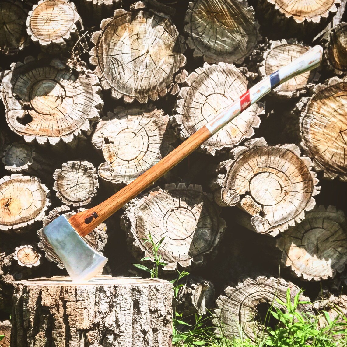 Axe American Made The National 3.5lb Hand made leather | Etsy