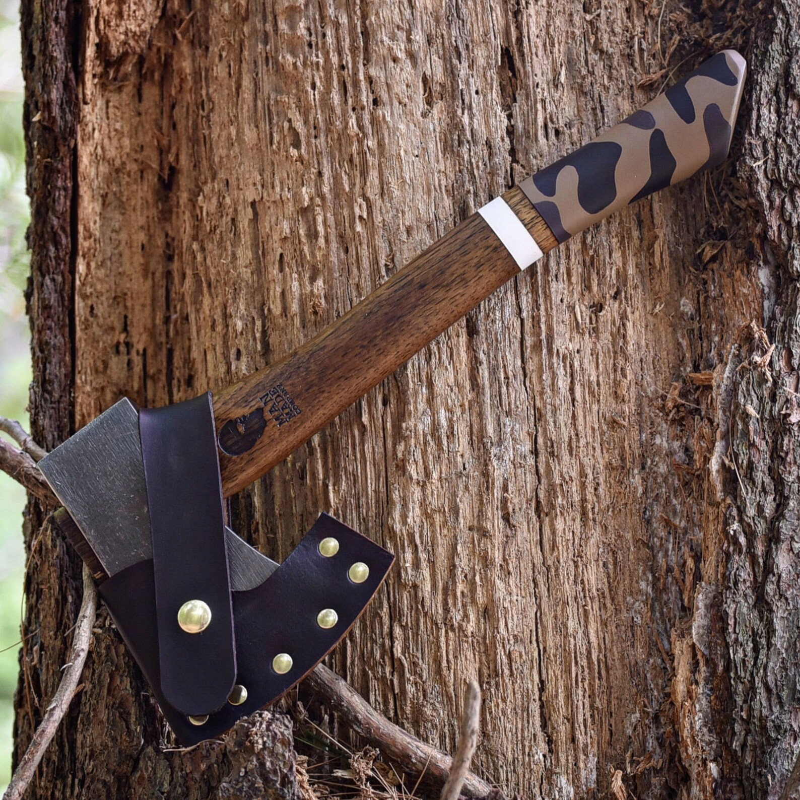 Hunter Hatchet Axe-made in the USA- Forged - Hand Crafted Gifts - Etsy