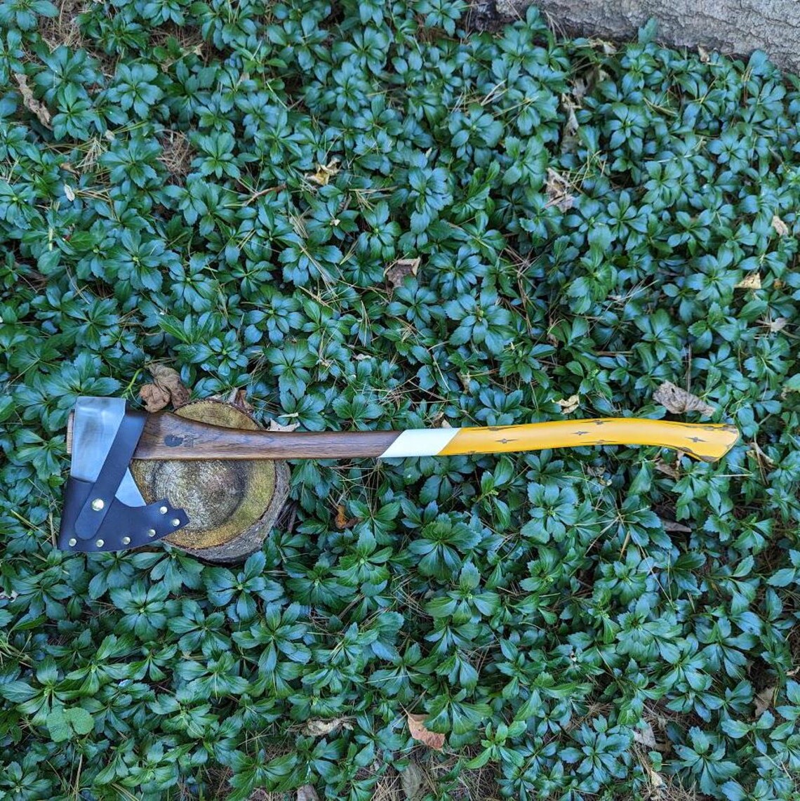 The CHAMP is a 3.5lb Full Size Felling Axe With a 36” American Hickory ...