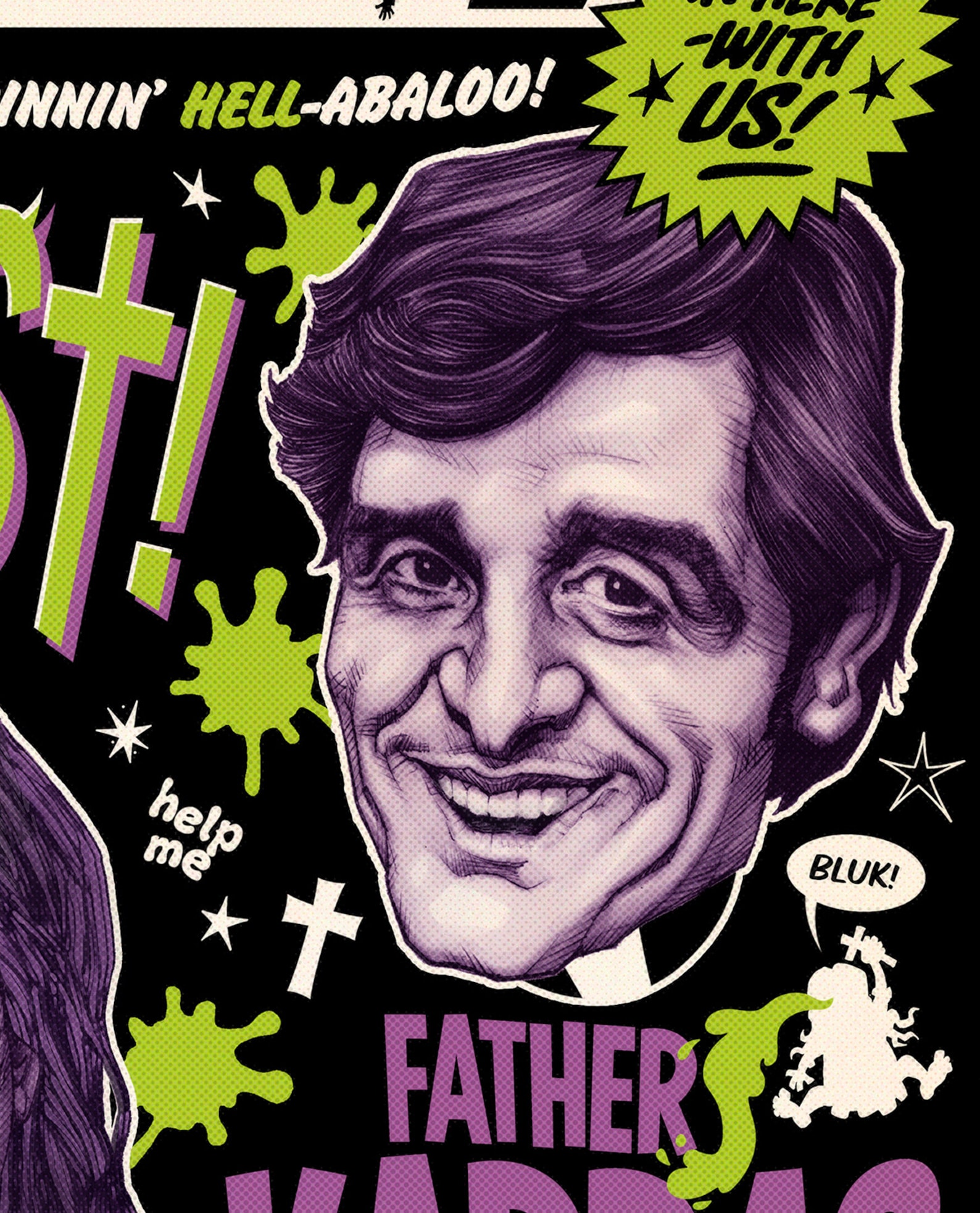THE EXORCIST Comedy Variety Show - 16.5" X 11.75" (420mm X 297mm) A3 ...