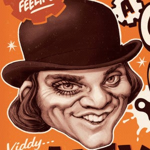 A CLOCKWORK ORANGE Comedy Variety Show - 16.5" X 11.75" (420mm X 297mm ...