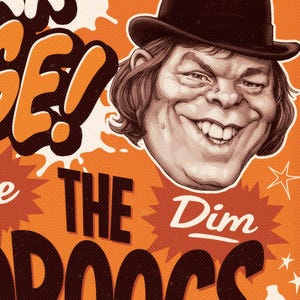 A CLOCKWORK ORANGE Comedy Variety Show - 16.5" X 11.75" (420mm X 297mm ...