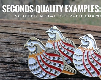 Quail Pin | Etsy