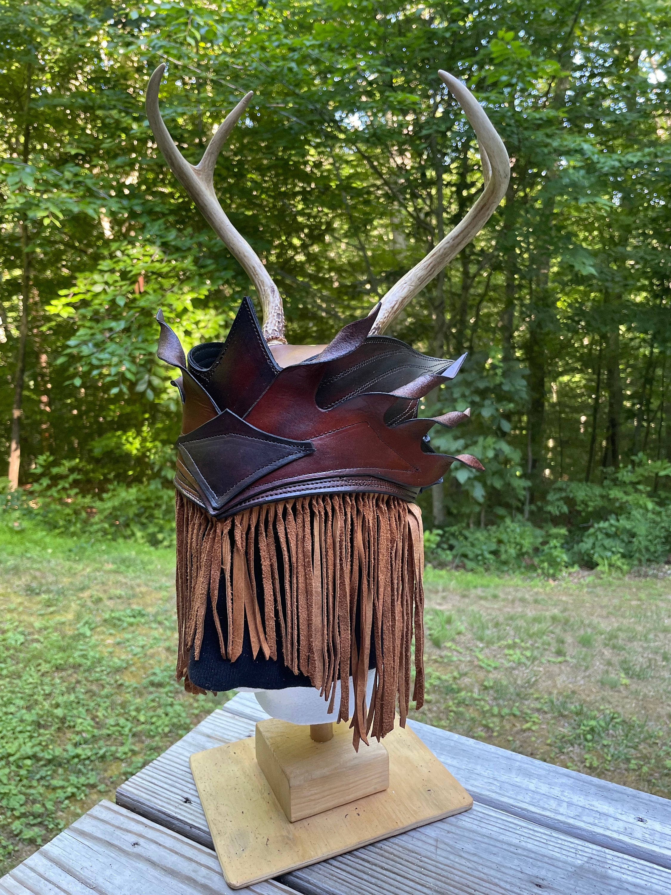Viking Shaman Ceremonial Mask by Doc Stone Studios - Etsy