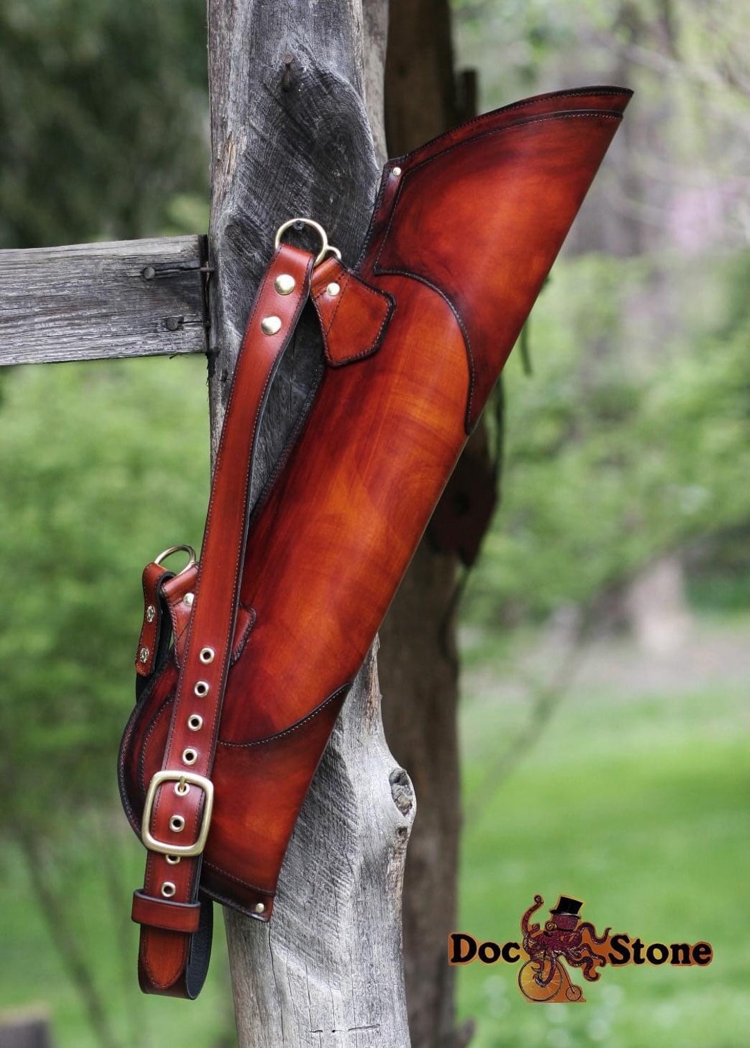 Custom Leather Quiver by Doc Stone Studios - Etsy