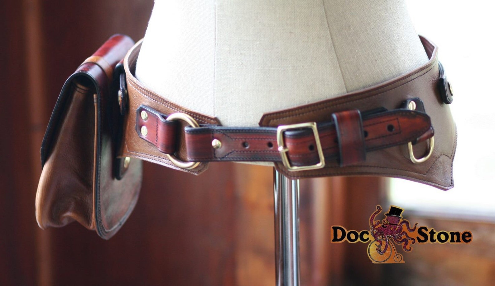 Utility Belt With Pouch - Etsy