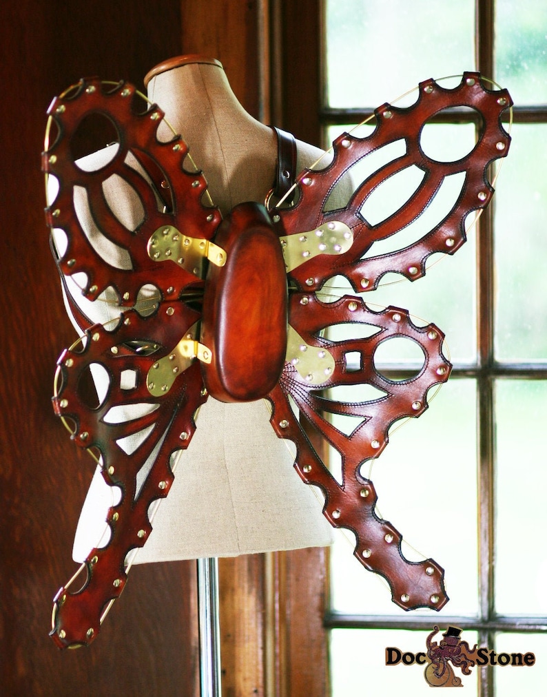 Steampunk Fairy Wings by Doc Stone Studios - Etsy