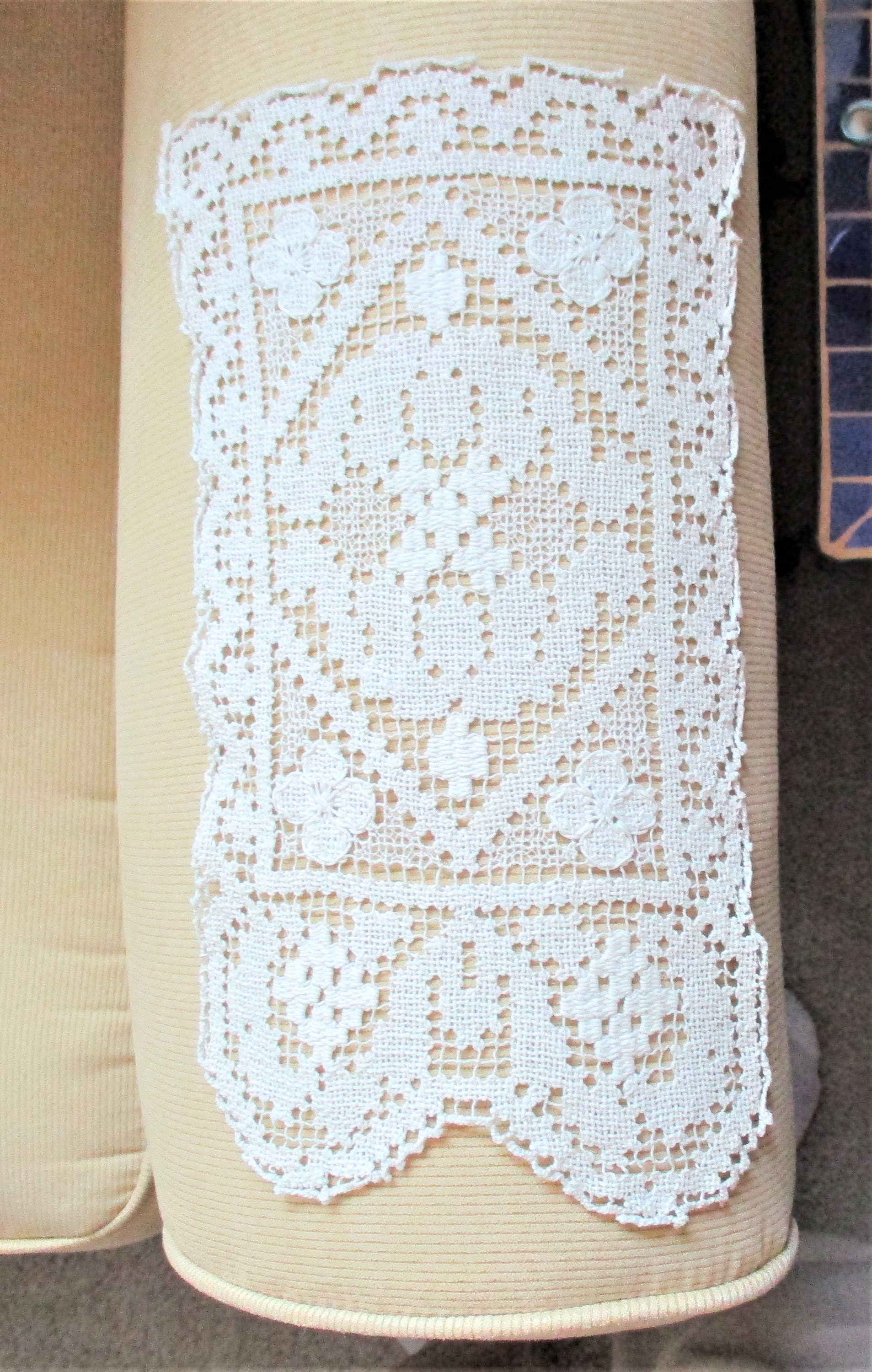 Home & Living Vintage Antimacassar Chair Set of 3 Pieces Heart Motif ...