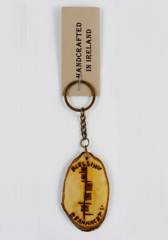 Celtic Key-rings With Ogham Wish - Etsy